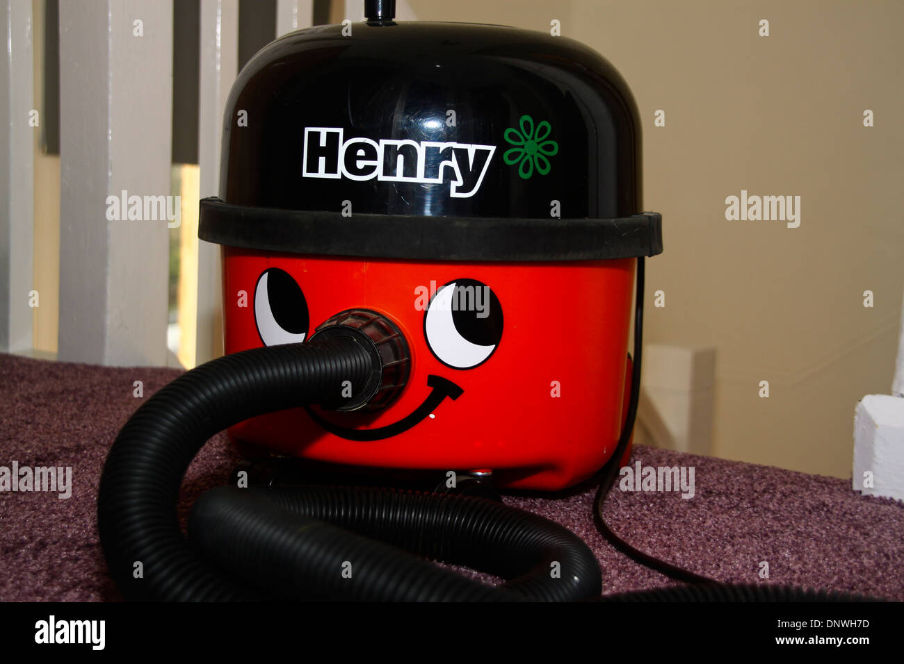 Numatic Henry vacuum cleaner Stock Photo - Alamy