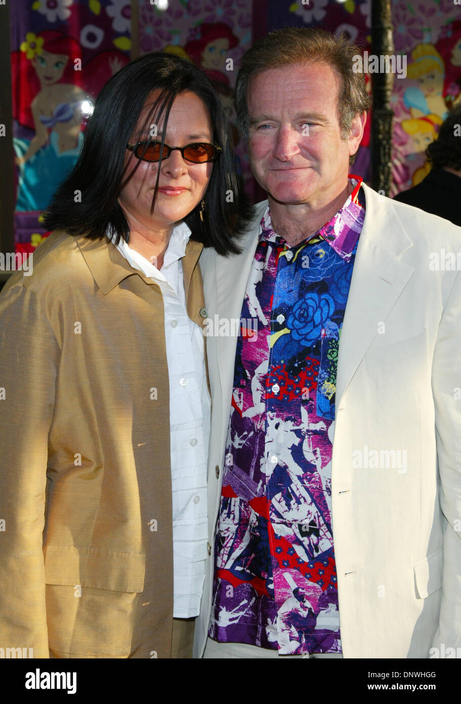 May 22, 2002 - Actor ROBIN WILLIAMS & wife MARSHA.''Insomnia'' Premiere ...