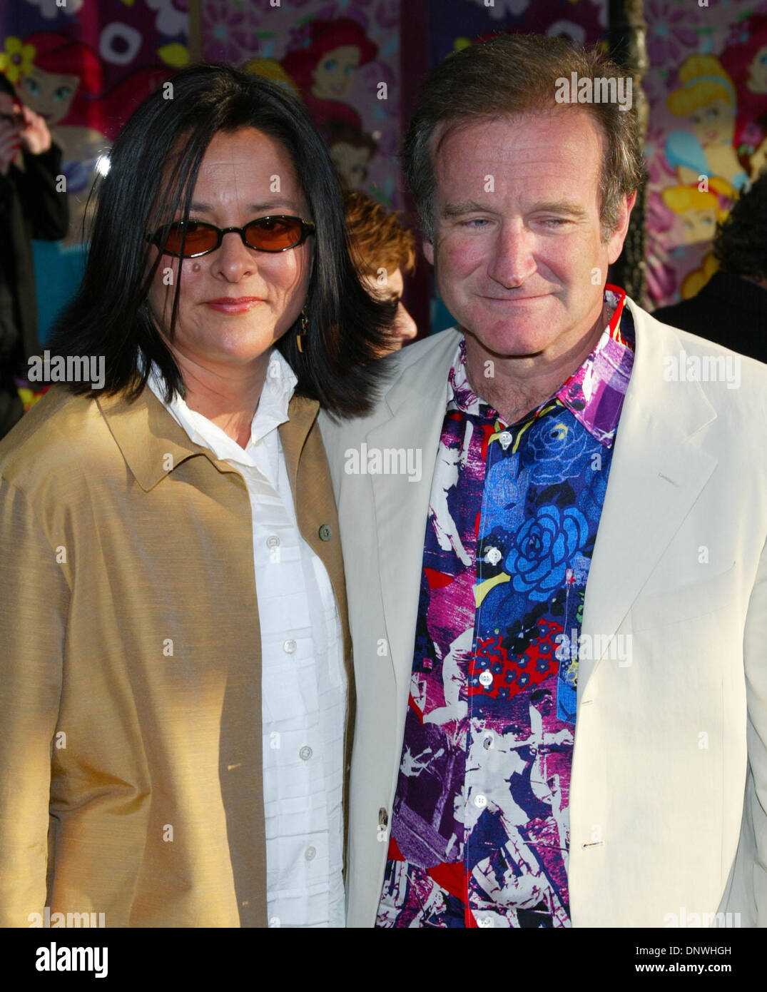 May 22, 2002 - Actor ROBIN WILLIAMS & wife MARSHA.''Insomnia'' Premiere ...