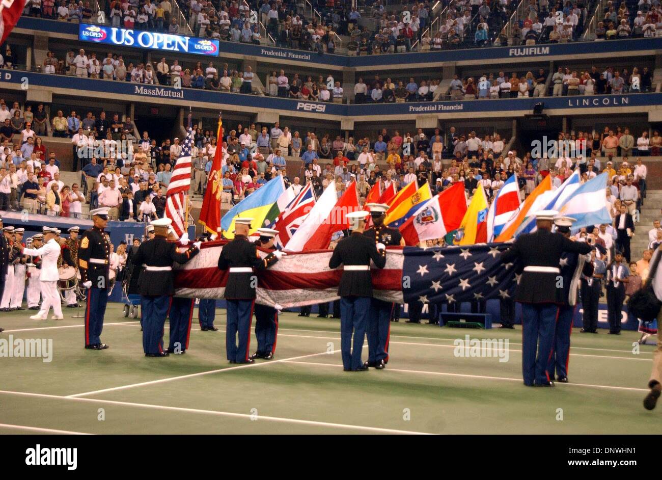 Aug. 27, 2002 - K25973AR SD0826.THE 2002 US OPEN AT THE ARTHUR ASHE ...