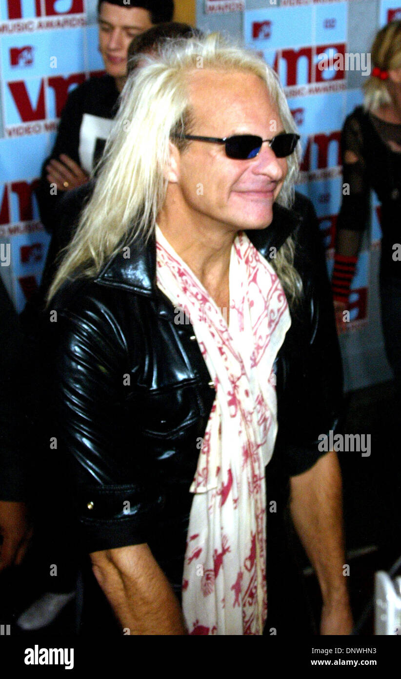 Aug. 30, 2002 - David Lee Roth.MTV Video Music Awards.Radio City Music ...