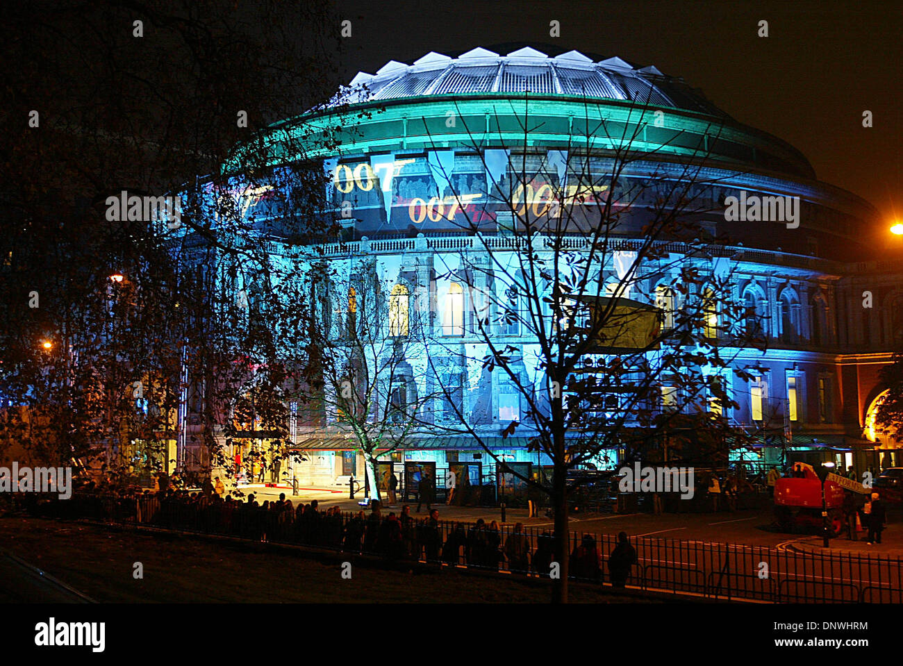 Nov. 19, 2002 - ROYAL ALBERT HALL.WORLD PREMIERE ''THE WORLD IS NOT ...