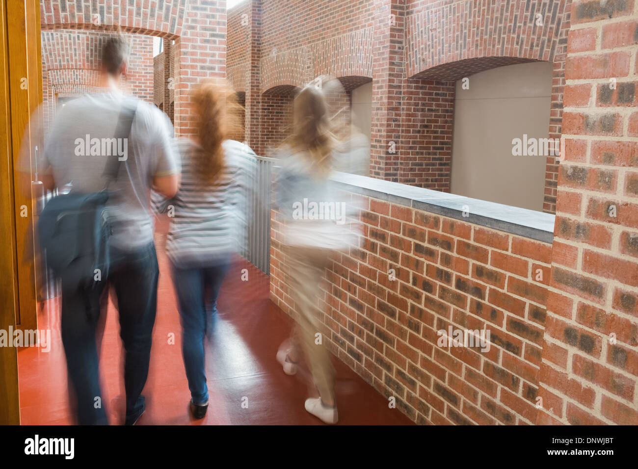 Walking in hall hi-res stock photography and images - Alamy