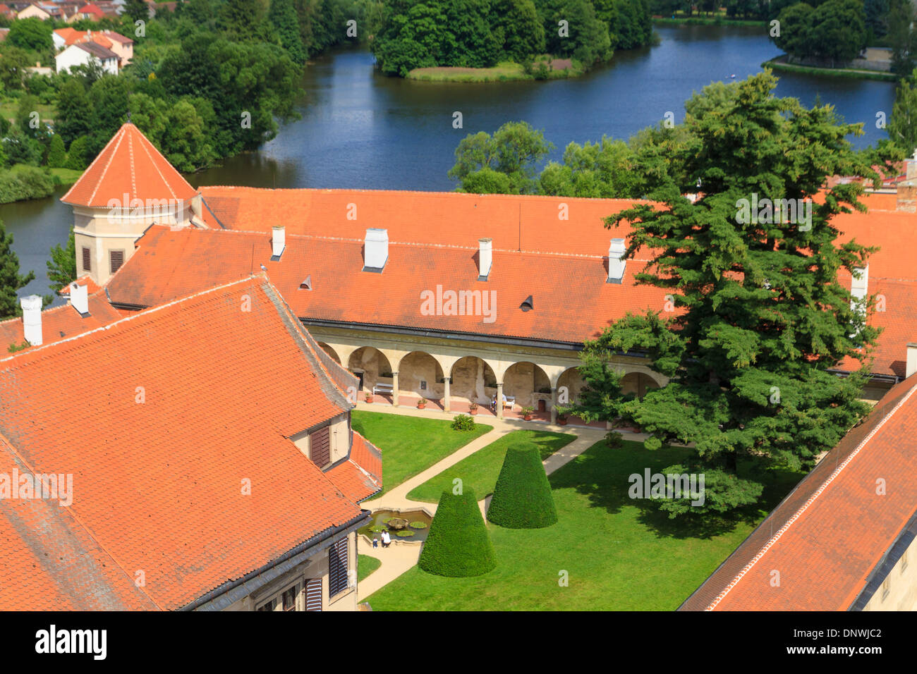 Old town telc hi-res stock photography and images - Alamy