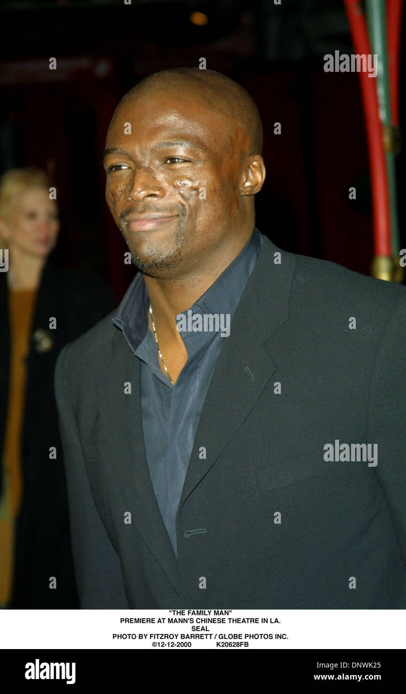 Dec. 12, 2000 - ''THE FAMILY MAN''.PREMIERE AT MANN'S CHINESE THEATRE ...