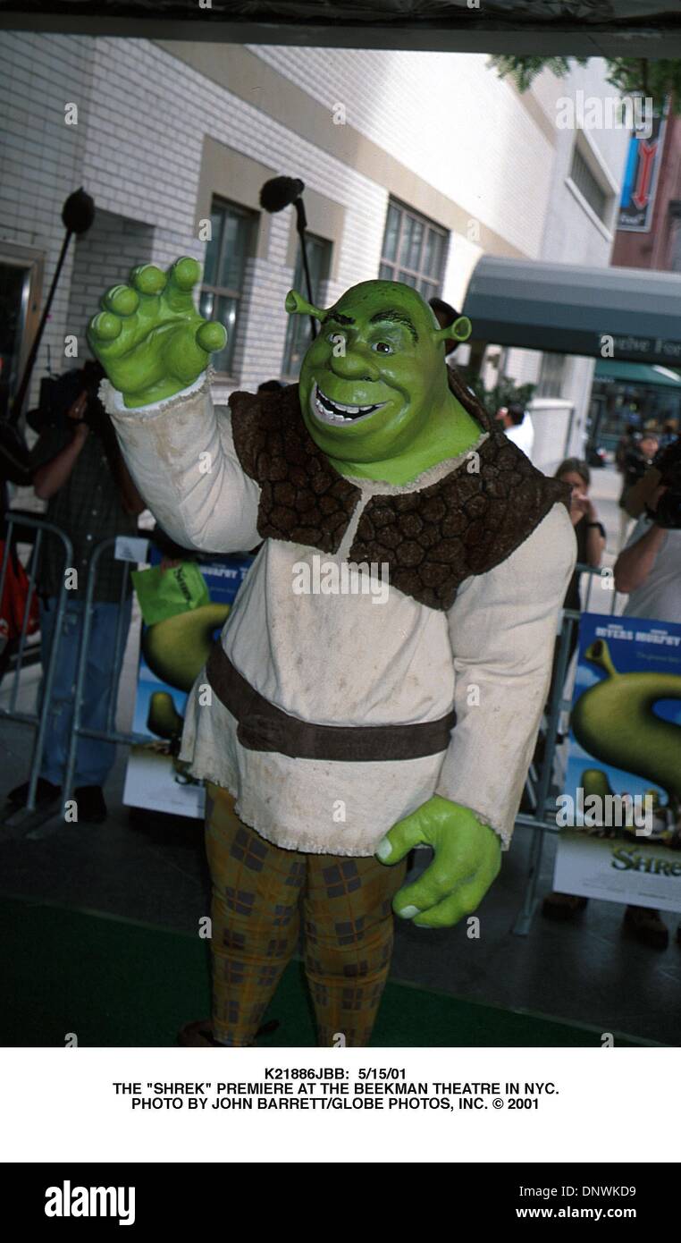 May 15, 2001 - K21886JBB: 5/15/01.THE ''SHREK'' PREMIERE AT THE BEEKMAN ...