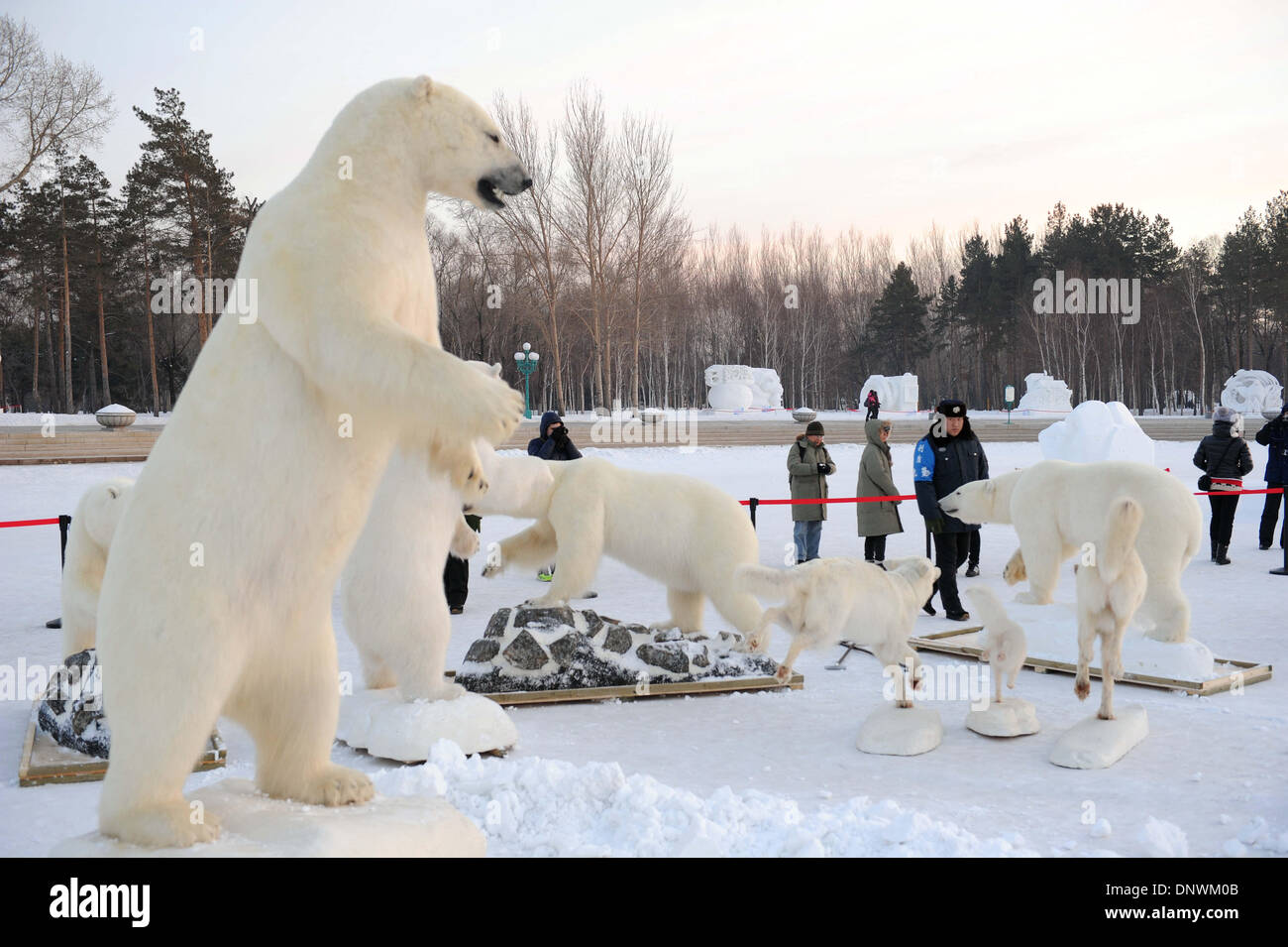 Polar bears sculpture hi-res stock photography and images - Alamy
