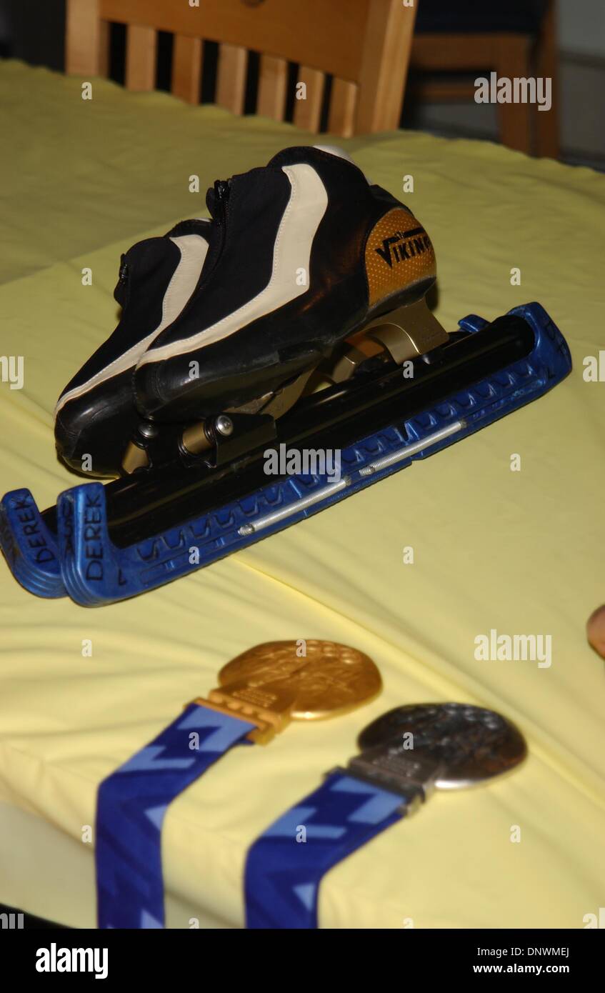 Mar. 5, 2002 - K24305AR SD0305.GOLD MEDALIST DEREK PARRA (WHO HAS BEEN ...