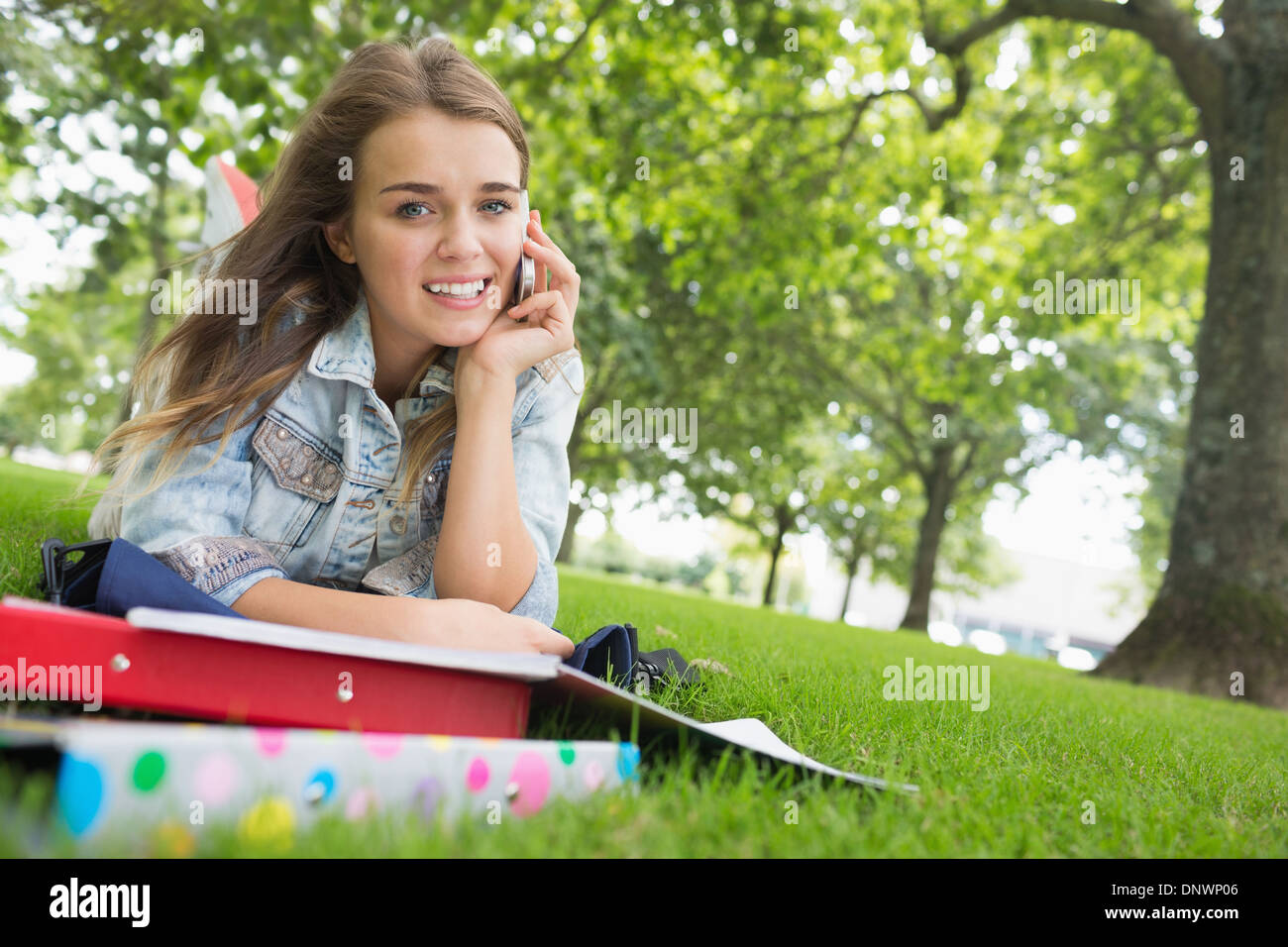 Pretty young female student hi-res stock photography and images - Alamy