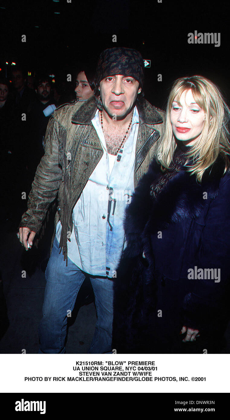 Steven van zandt and wife hi-res stock photography and images - Alamy