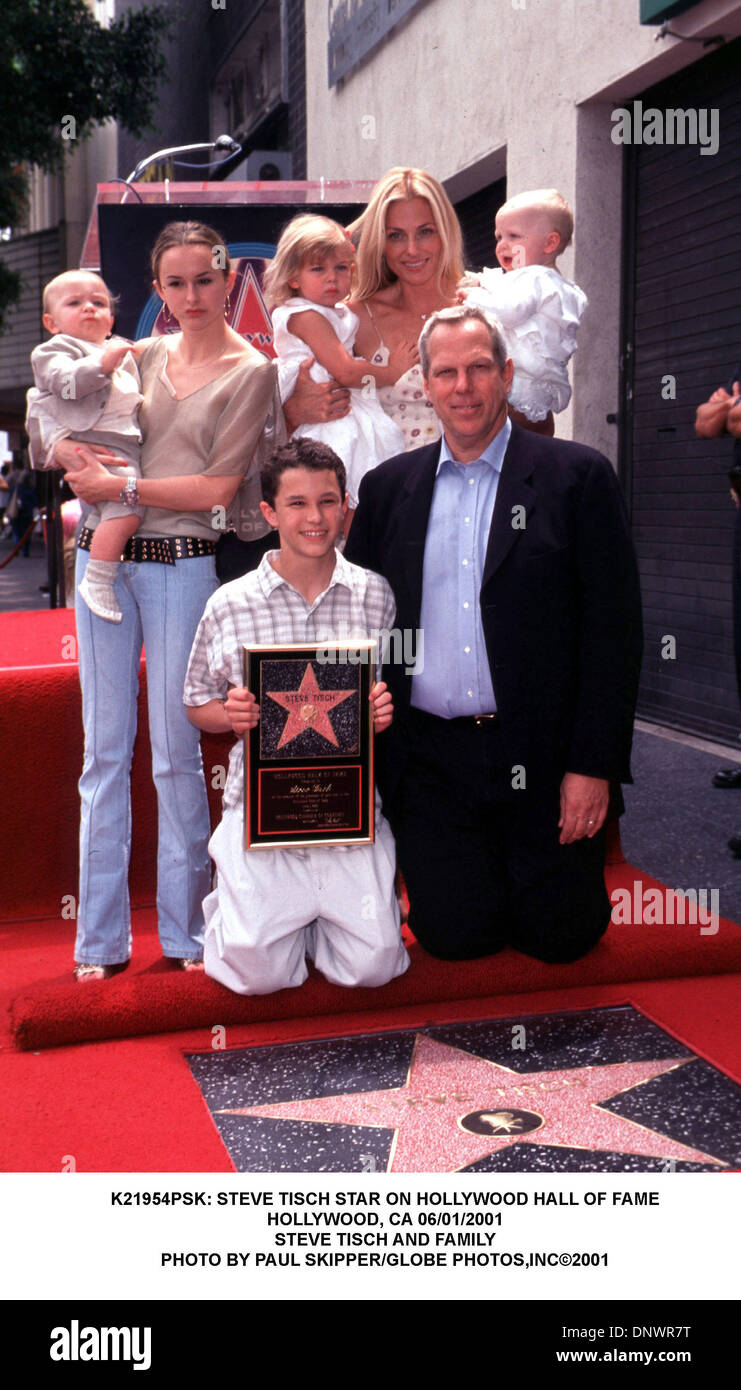 June 1, 2001 - K21954PSK: STEVE TISCH STAR ON HOLLYWOOD HALL OF FAME ...