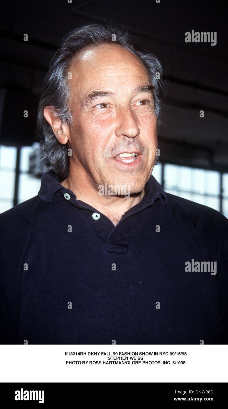 June 11, 2001 - K13314RH DKNY FALL 99 FASHION SHOW IN NYC 09/15/98 ...