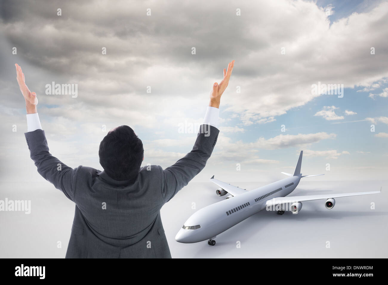 Airplane arms hi-res stock photography and images - Alamy