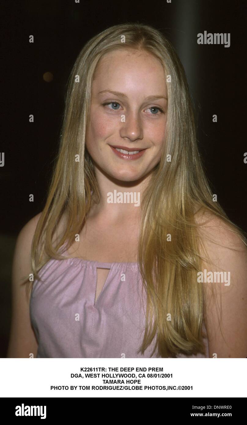 2001 the deep end tamara hope hi-res stock photography and images - Alamy