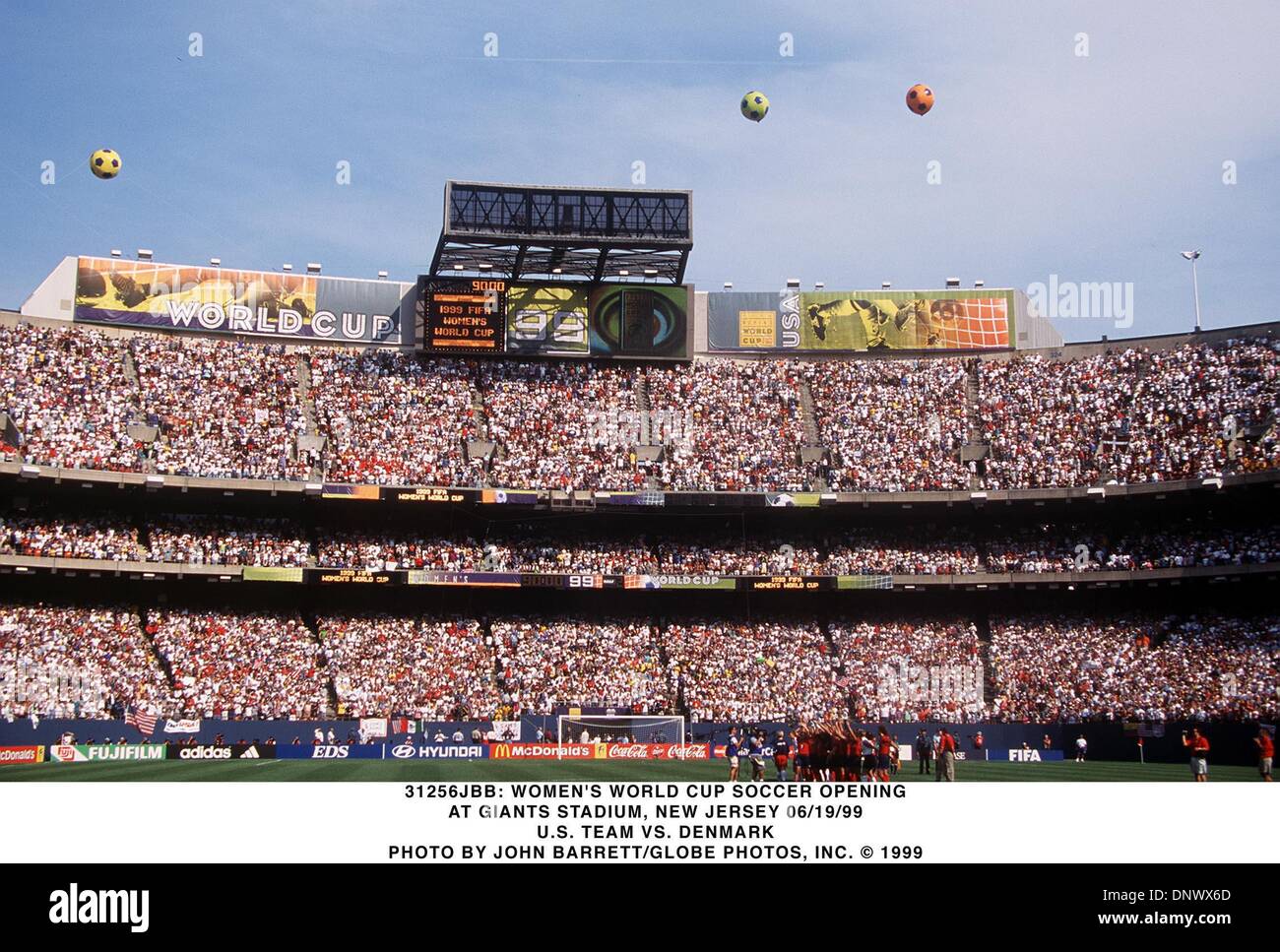 June 19, 1999 - 31256JBB 06/19/99.WOMEN'S WORLD CUP SOCCER OPENING.AT ...