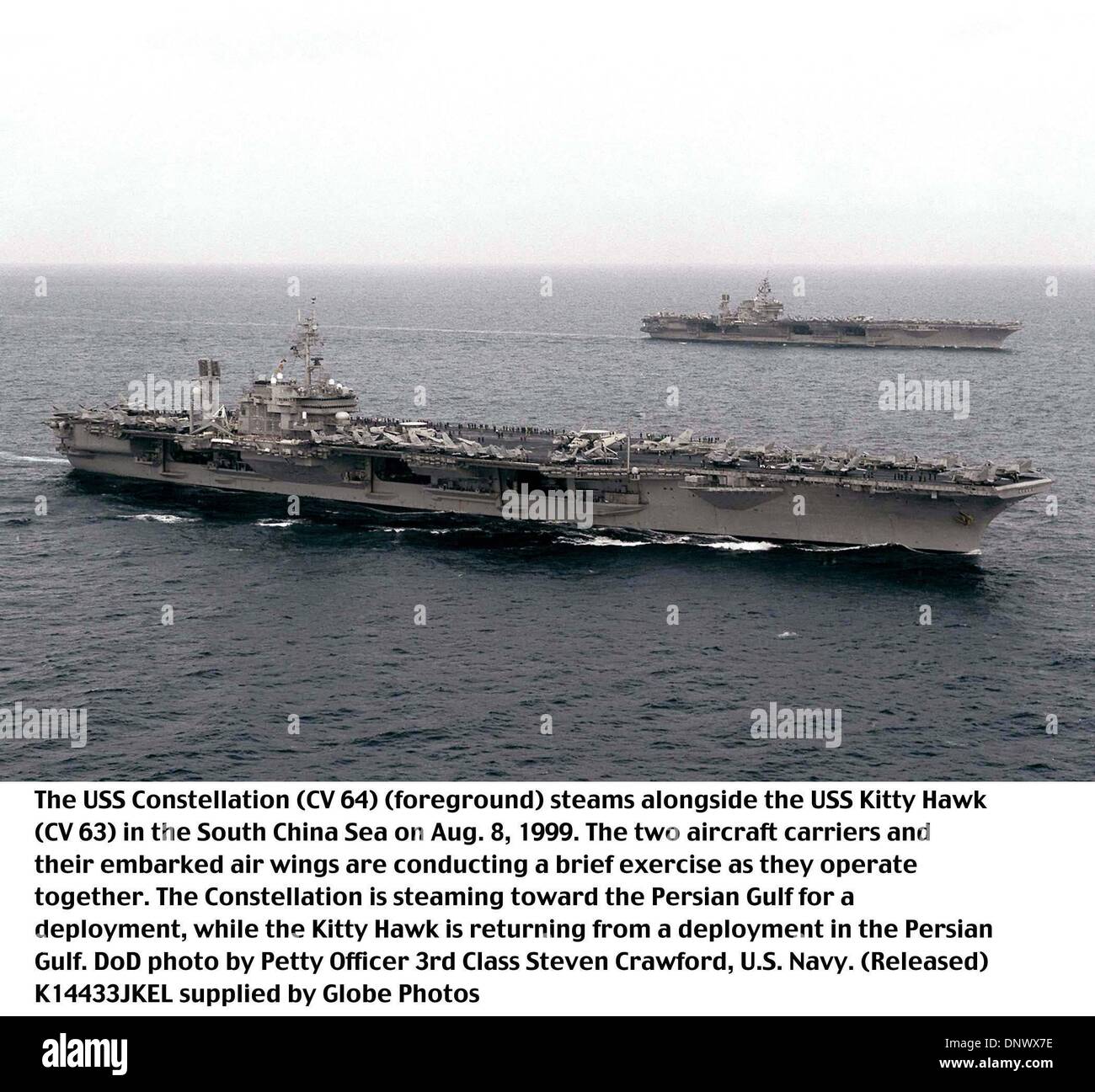 Uss kitty hawk hi-res stock photography and images - Alamy