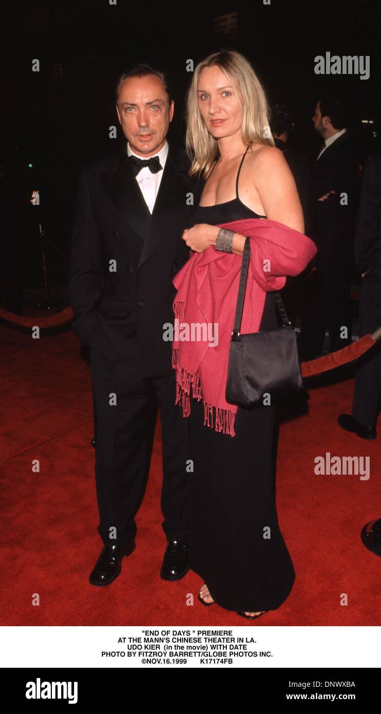 Nov. 16, 1999 - ''END OF DAYS '' PREMIERE.AT THE MANN'S CHINESE THEATER ...
