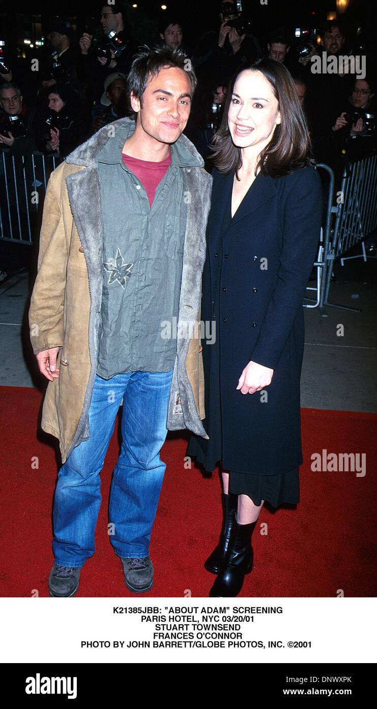 Mar. 22, 2001 - K21385JBB: ''ABOUT ADAM'' SCREENING.PARIS HOTEL, NYC 03 ...