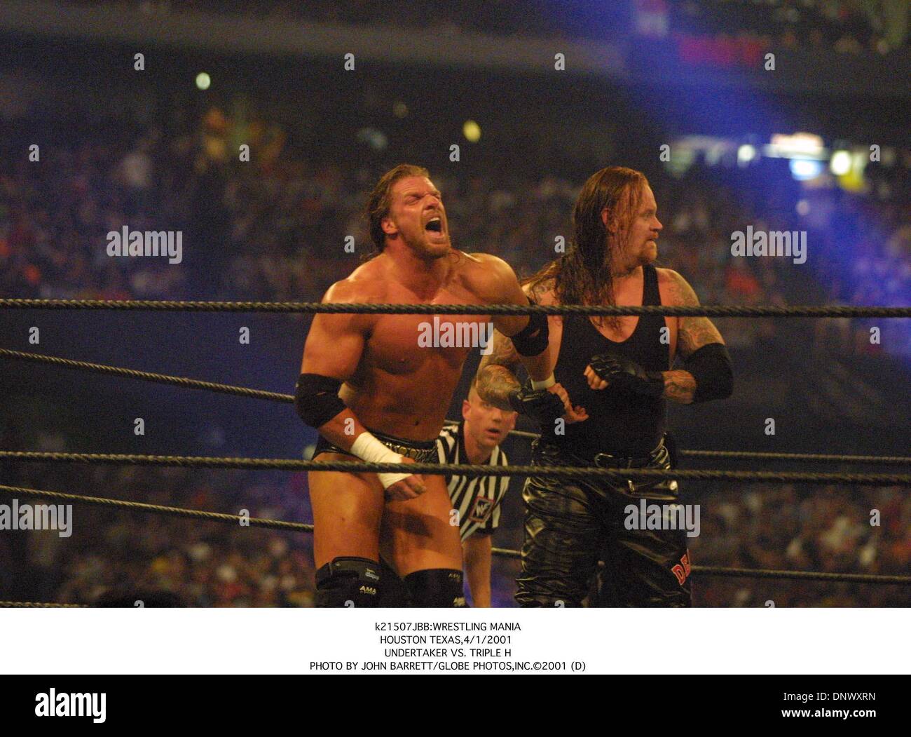 Triple H Attacks Undertaker