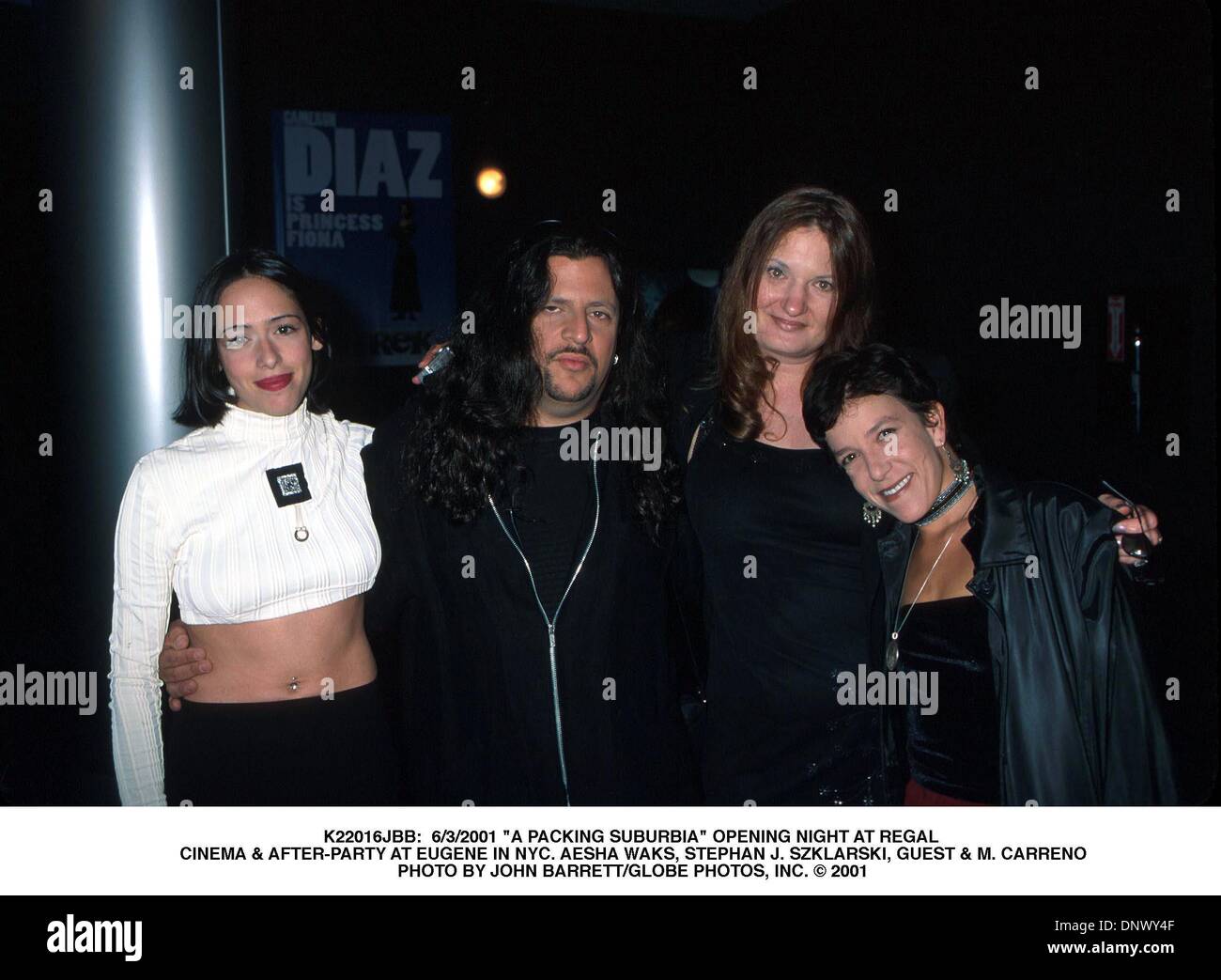 June 4, 2001 - K22016JBB: 6/3/2001.''A PACKING SUBURBIA'' OPENING NIGHT ...