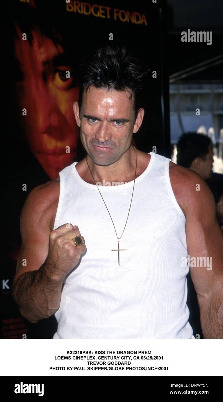 June 25, 2001 - K22219PSK: KISS THE DRAGON PREM.LOEWS CINEPLEX, CENTURY ...