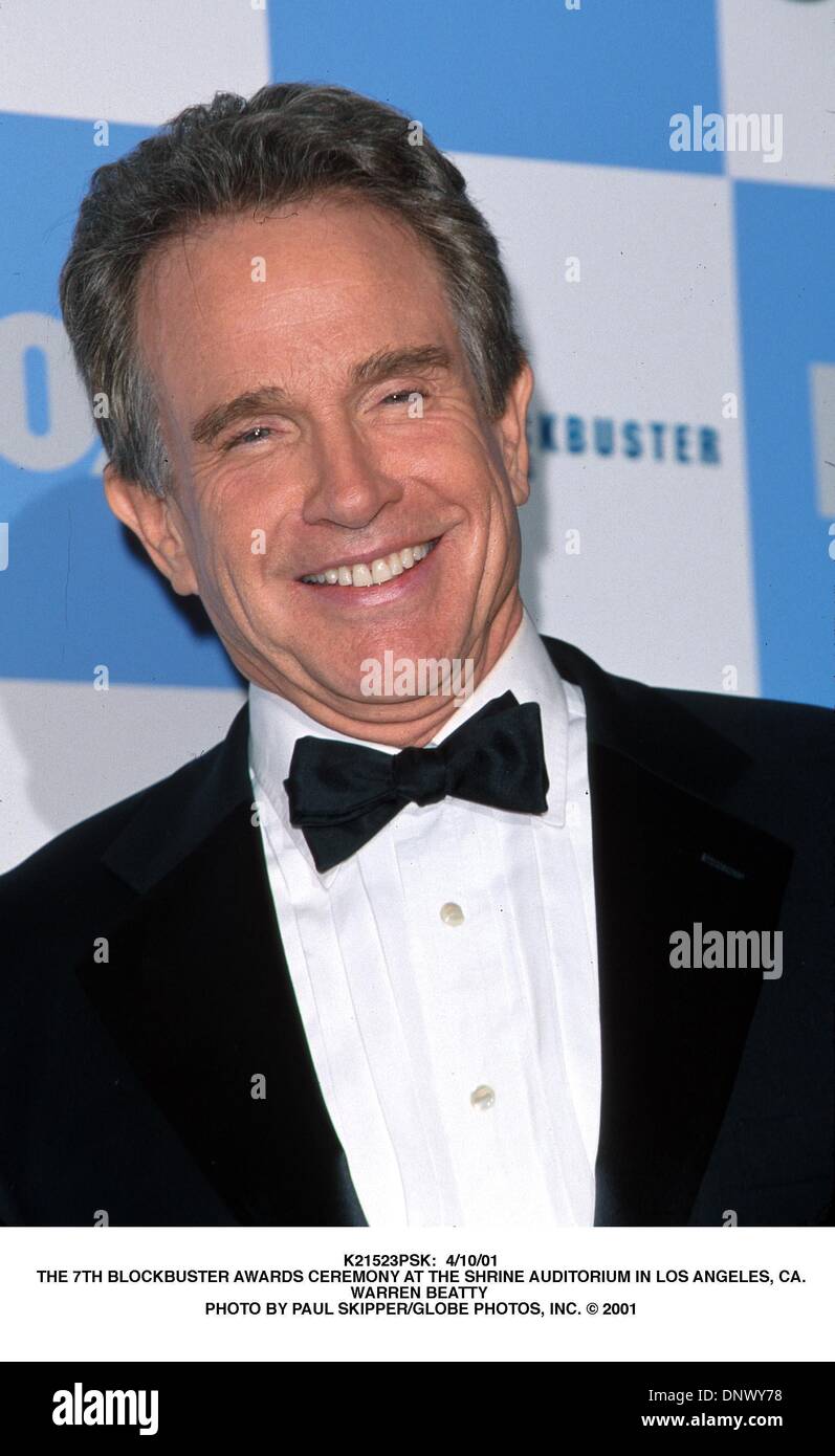 July 2, 2001 - K21523PSK: 4/10/01.THE 7TH BLOCKBUSTER AWARDS CEREMONY ...