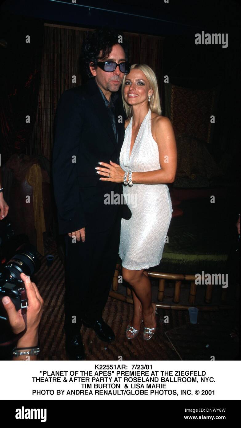 July 24, 2001 - K22551AR: 7/23/01.''PLANET OF THE APES'' PREMIERE AT ...