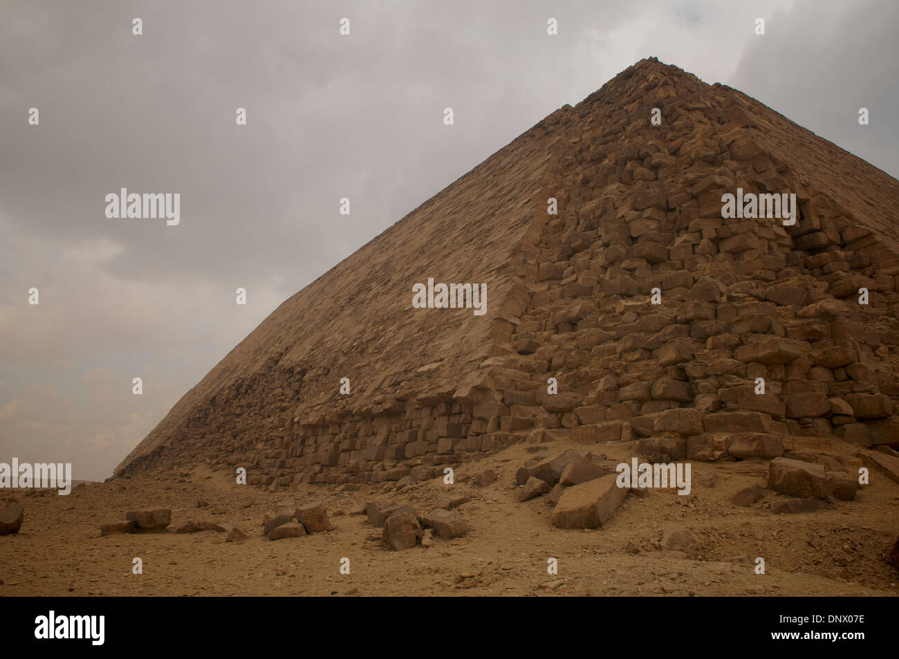 The Bent Pyramid at Dahshur, Egypt Stock Photo - Alamy