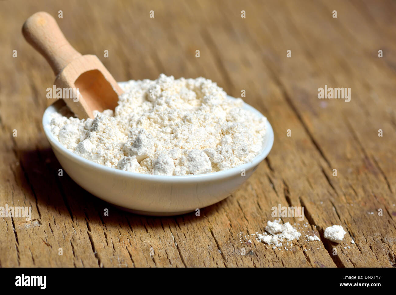 oatmeal powder for treatment Stock Photo - Alamy