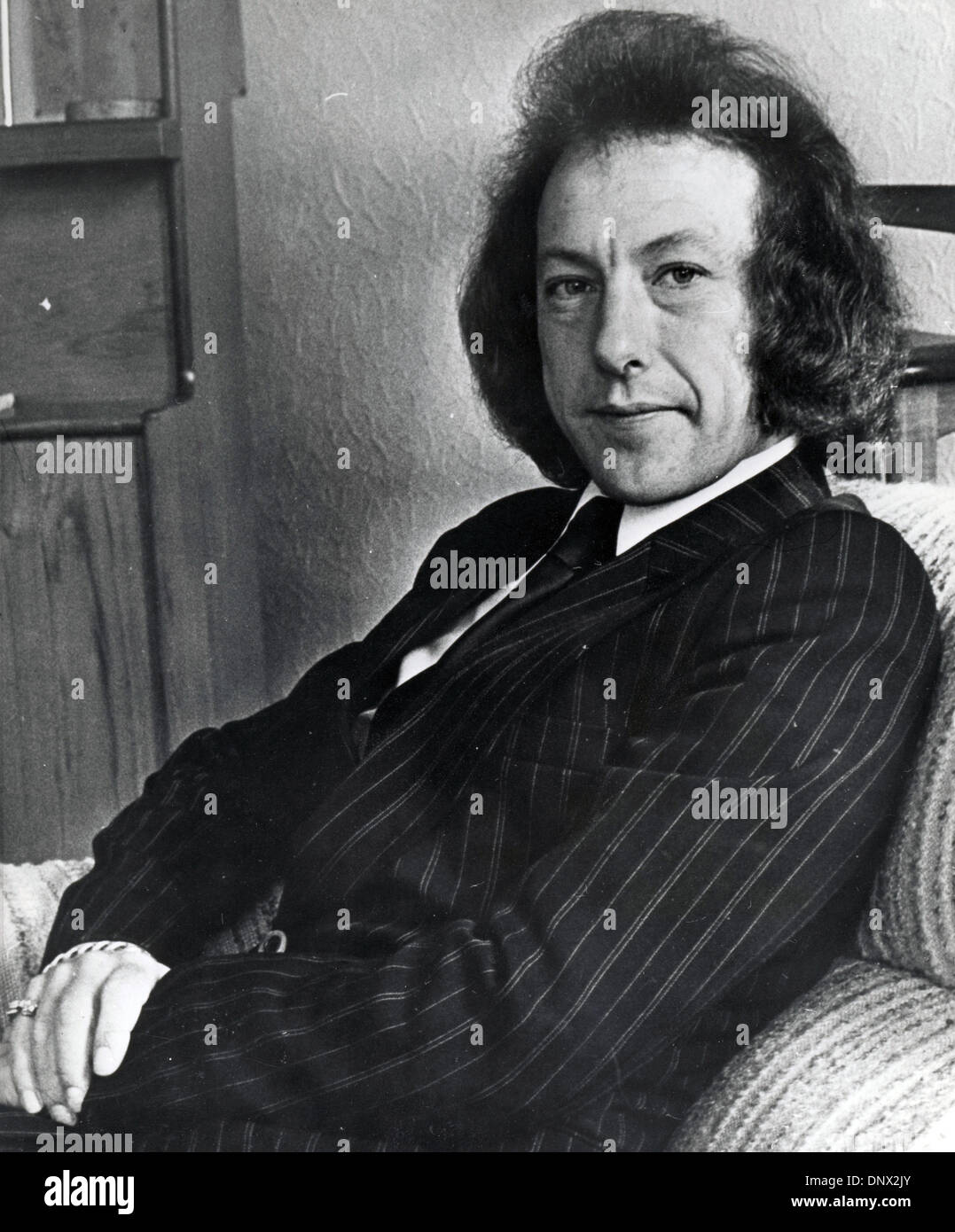 Apr 20, 1974 - London, England, United Kingdom - RONALD MILHENCH at his ...