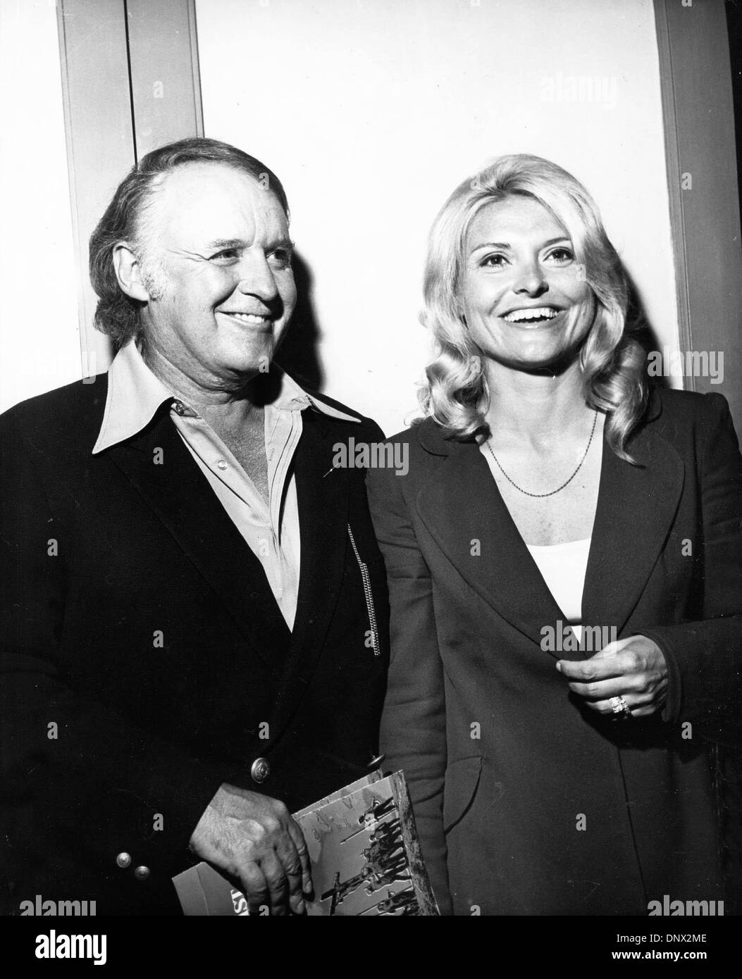 July 1, 1975 - ROD STEIGER with Sherry Steiger.1975.(Credit Image ...