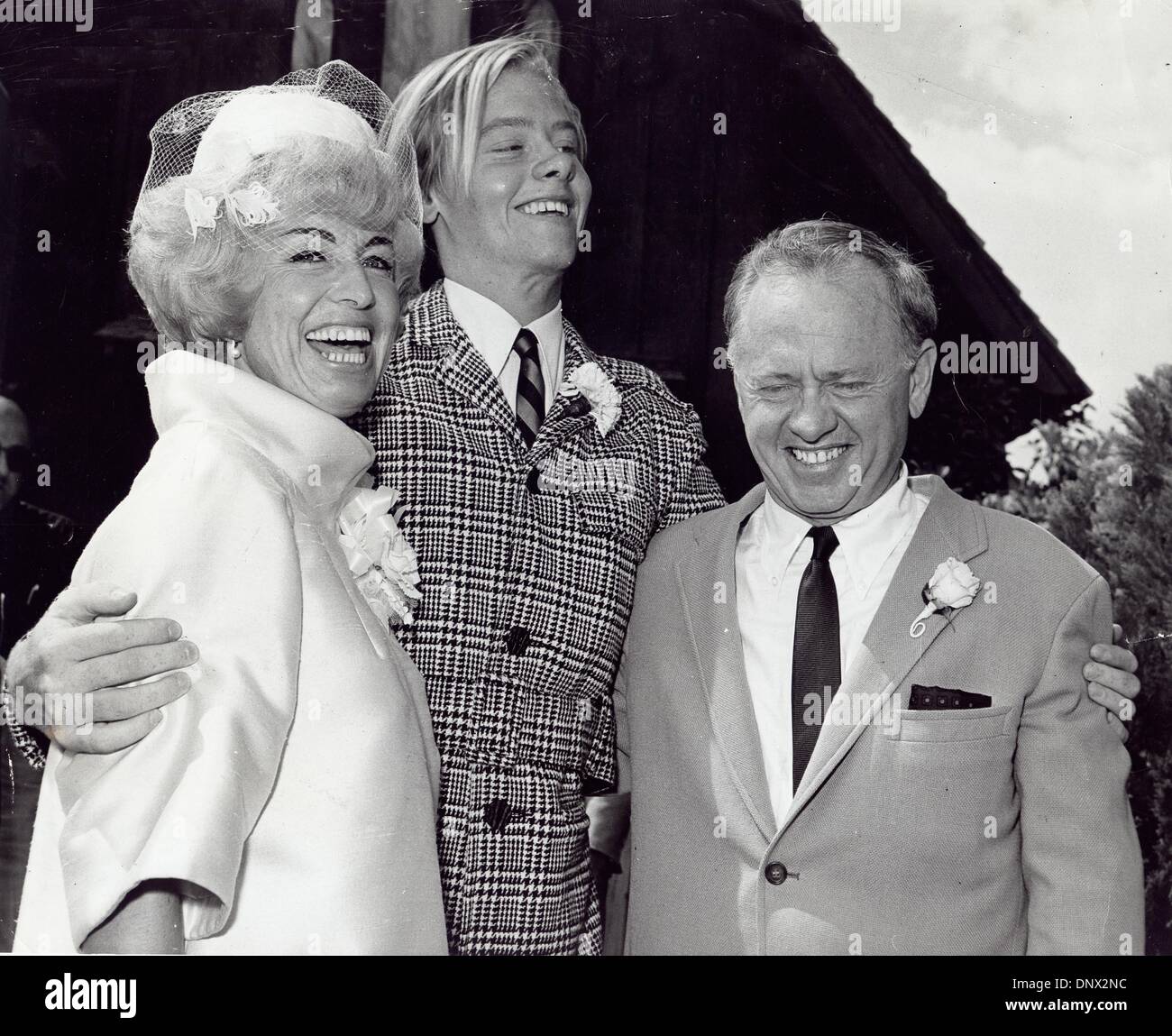 Aug. 12, 1979 - MICKEY ROONEY with wife and son.1979.Supplied by Photos ...