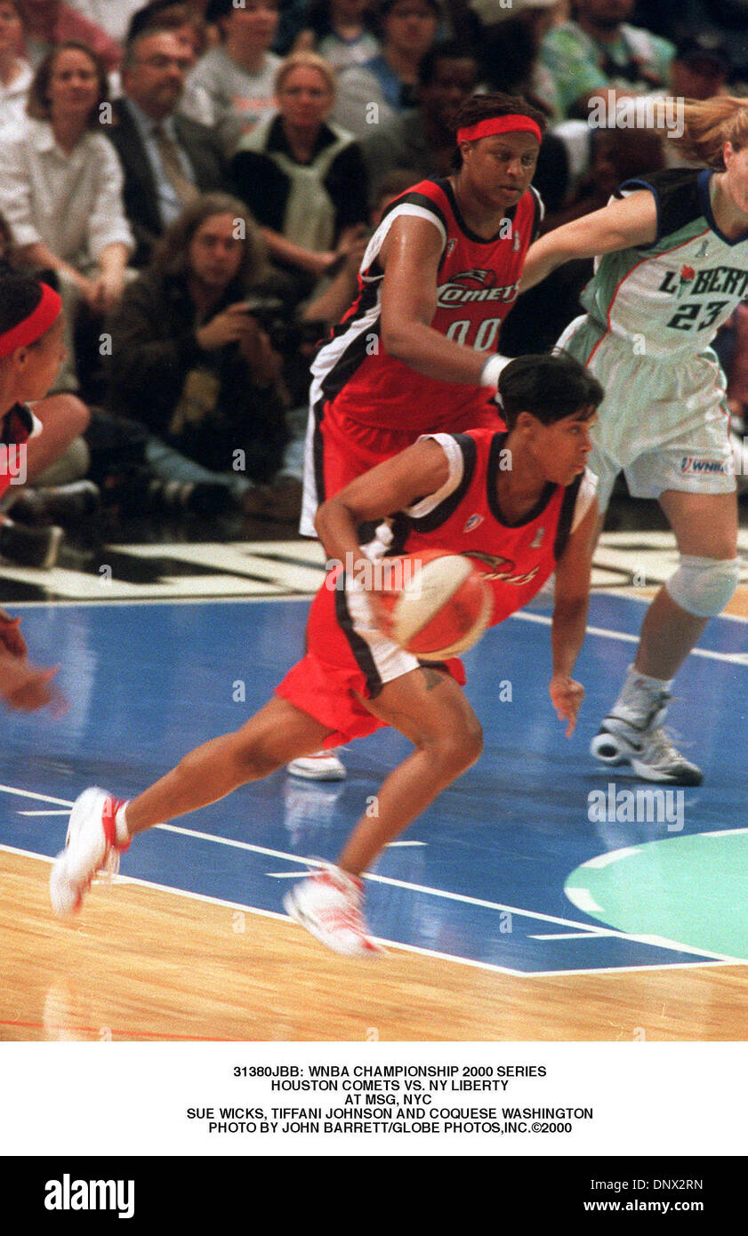 Apr. 28, 1995 - 31380JBB: WNBA CHAMPIONSHIP 2000 SERIES.HOUSTON COMETS ...