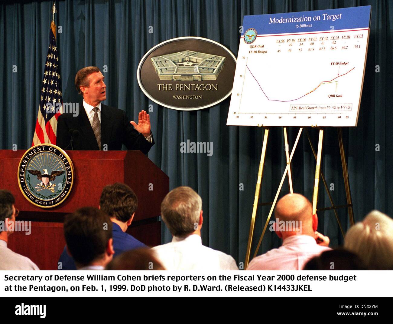 William cohen secretary of defense hi-res stock photography and images ...