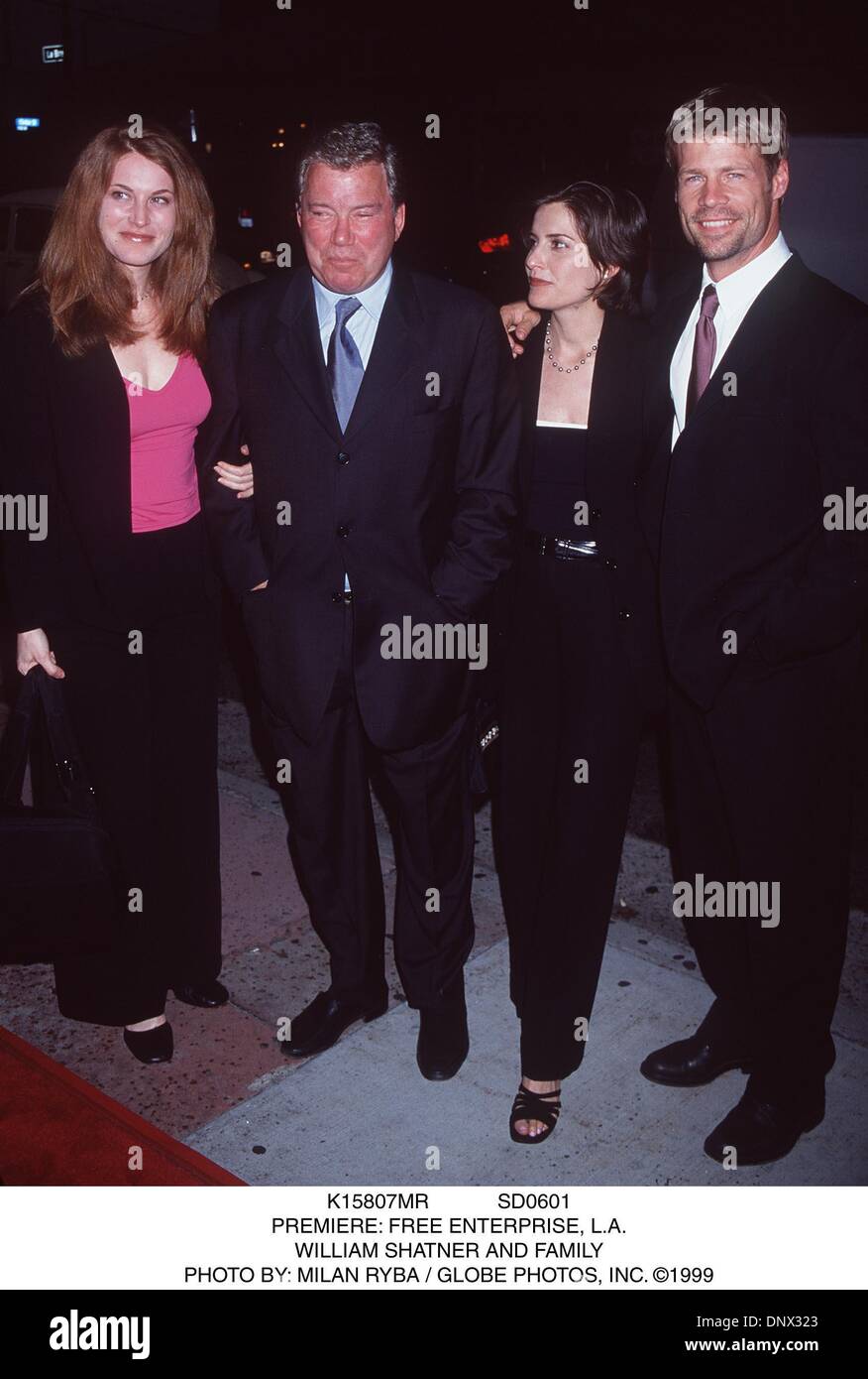 William shatner and family hi-res stock photography and images - Alamy