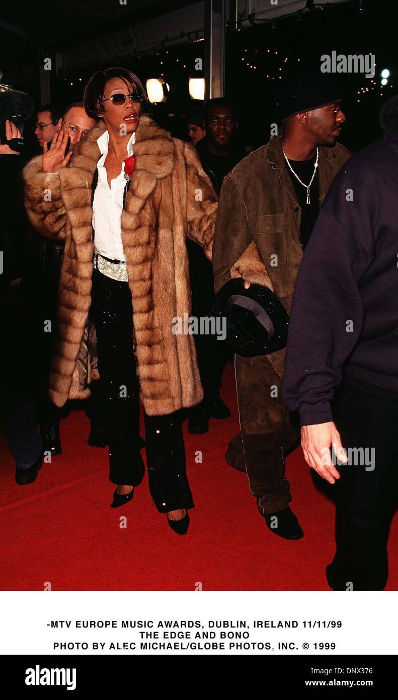 Nov. 11, 1999 - -MTV EUROPE MUSIC AWARDS, DUBLIN, IRELAND 11/11/99 ...