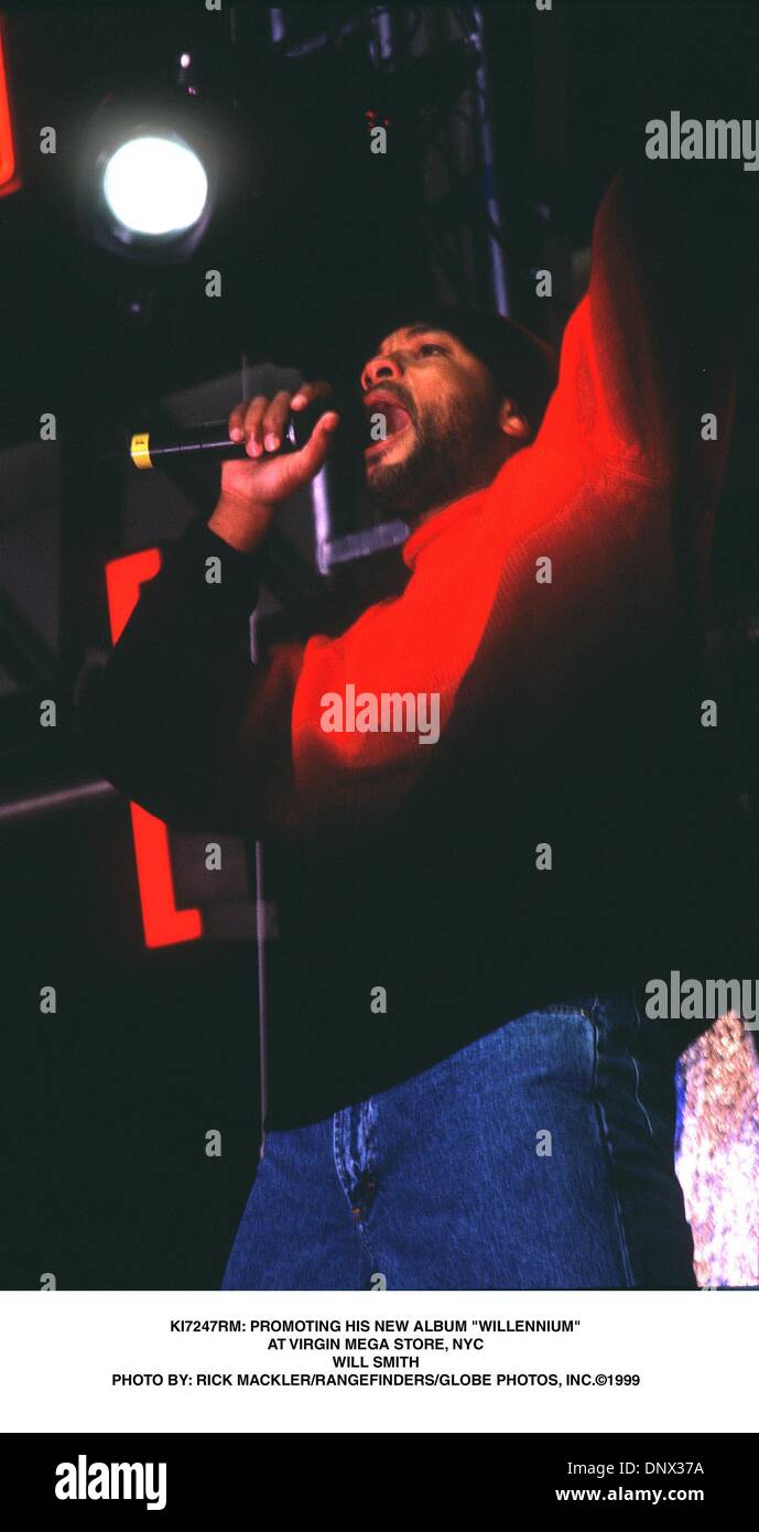 Nov. 16, 1999 - KI7247RM: PROMOTING HIS NEW ALBUM ''WILLENNIUM''.AT ...