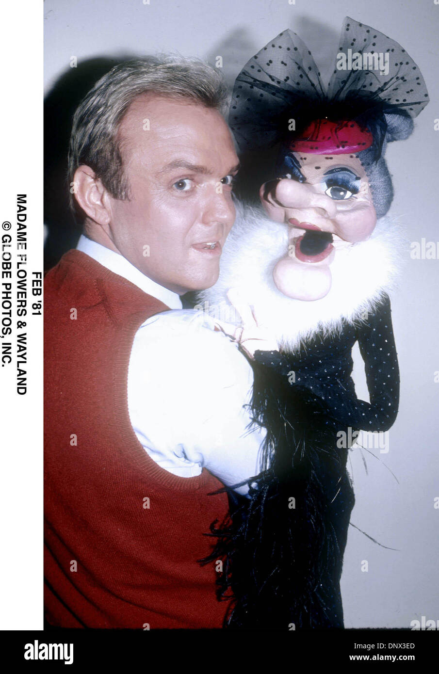 Jan. 18, 2001 - FEB '81.MADAME FLOWERS & WAYLAND.(Credit Image: © Globe ...