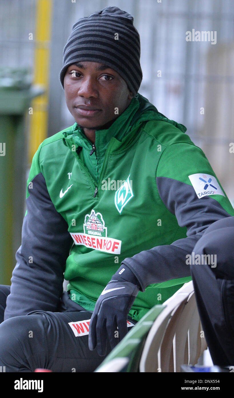 Bremen, Germany. 06th Jan, 2014. Player of Bundesliga soccer club ...