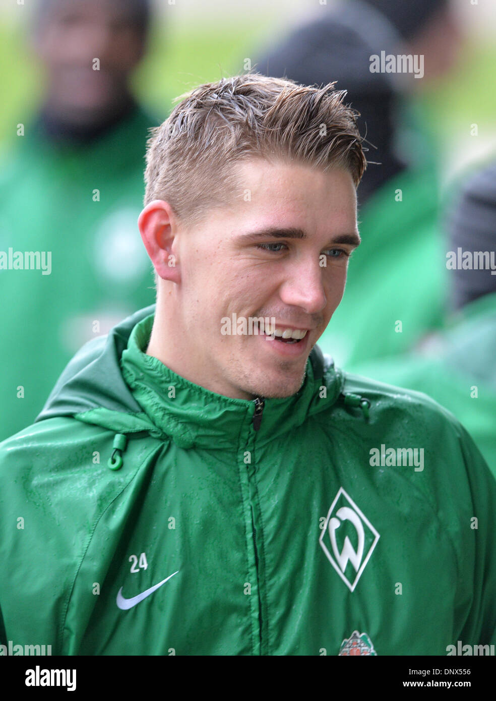 Bremen, Germany. 06th Jan, 2014. Player of Bundesliga soccer club ...