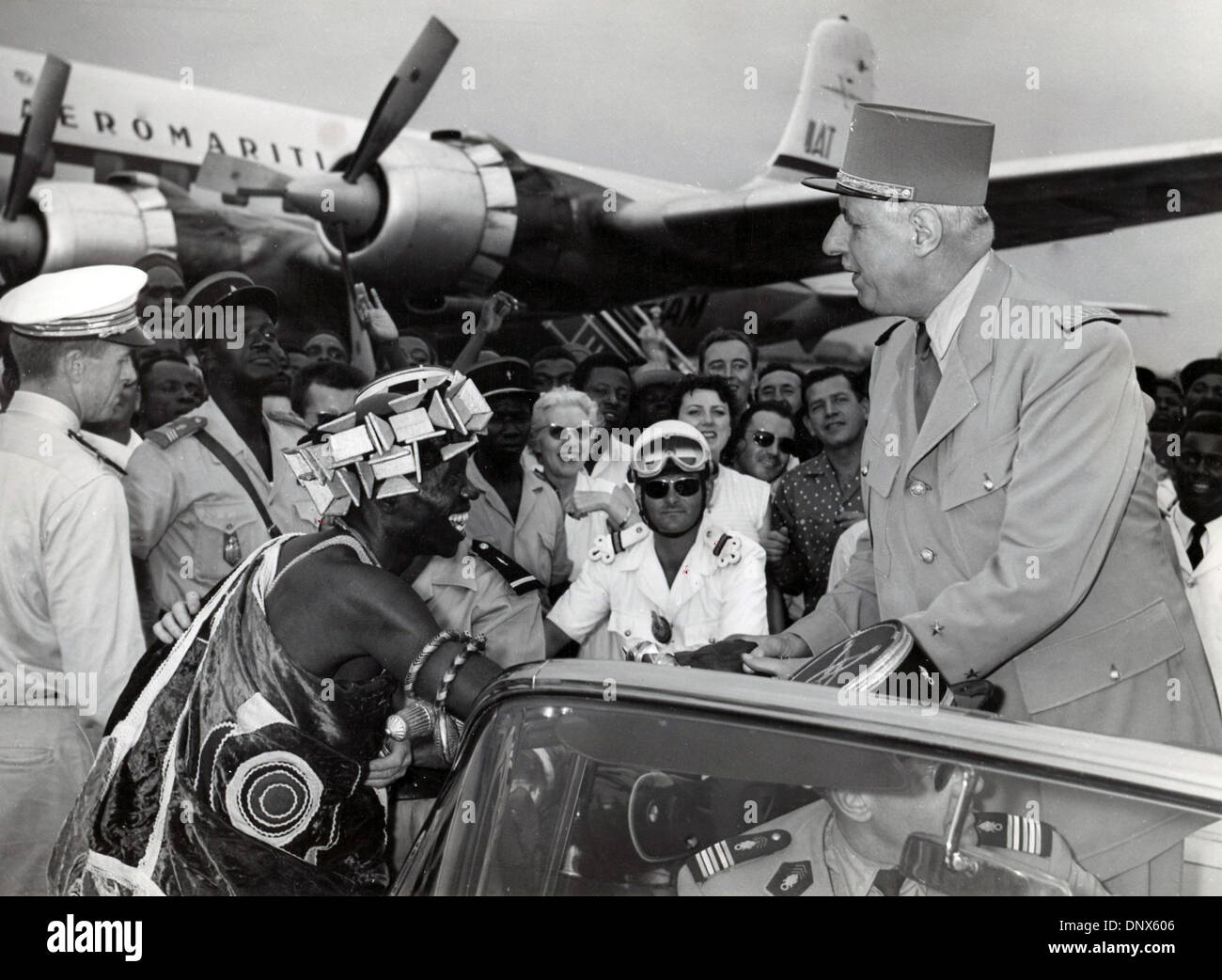 Charles de gaulle 1958 hi-res stock photography and images - Alamy