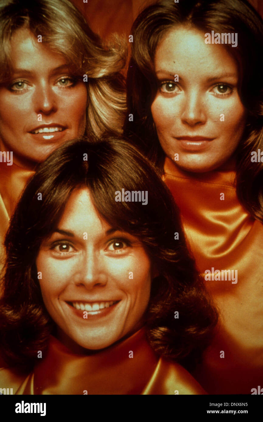 Jan. 1, 1976 - K20308LL.''Charlie's Angels''.FARRAH FAWCETT, KATE JACKSON, & JACLYN SMITH. 1976 ...