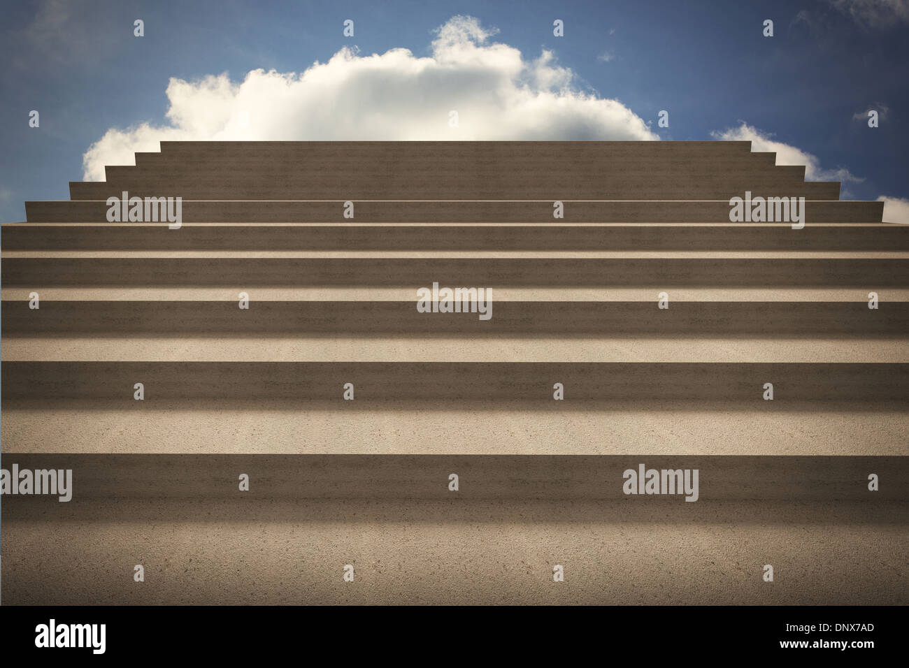 Improvement blue sky clouds hi-res stock photography and images - Alamy