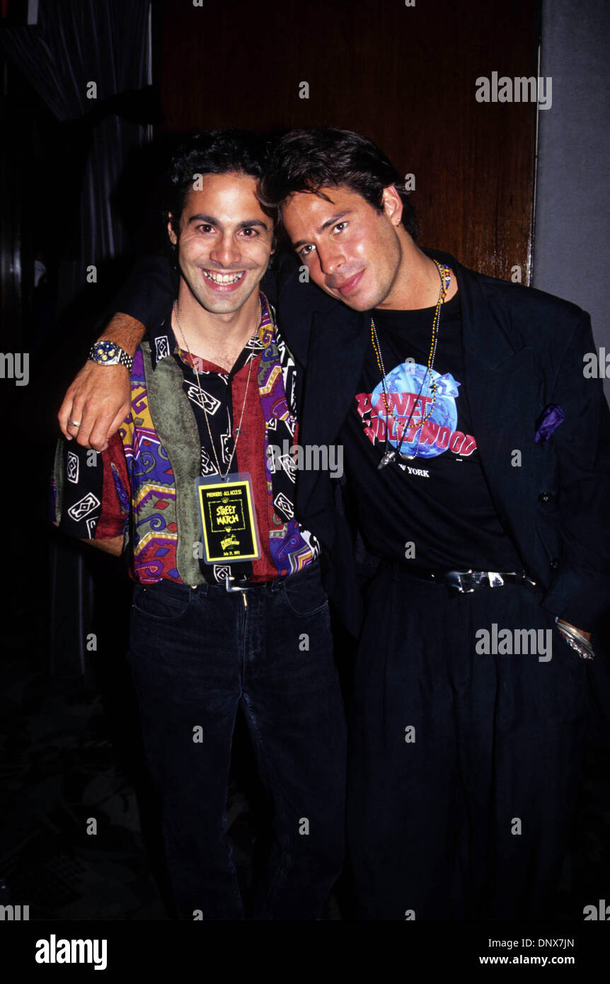 July 1, 1993 - New York, New York, U.S. - RICKY PAULL GOLDIN & GABE ...