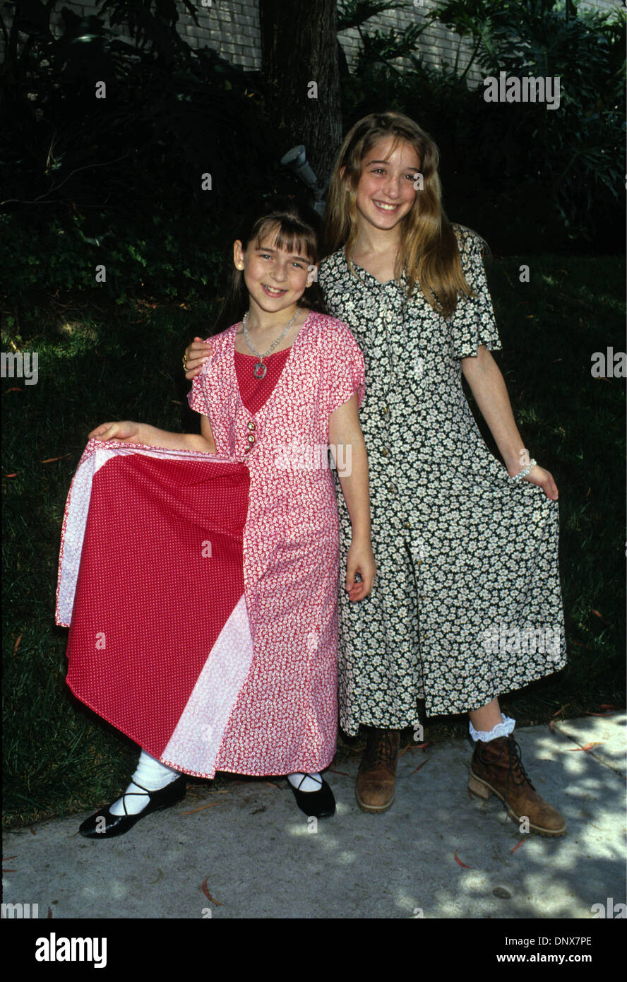 Jan. 1, 1994 - Hollywood, California, U.S. - Exact Date Unknown.ASHLEY PELDON & COURTNEY PELDON ...