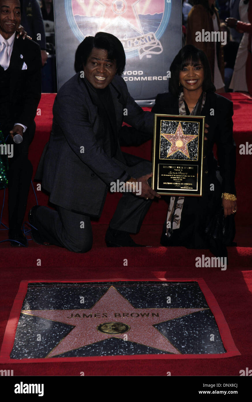 James brown hollywood walk hi-res stock photography and images - Alamy