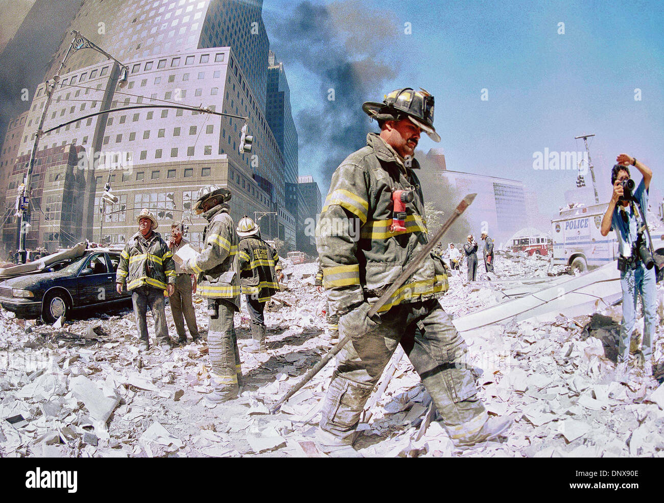 Sep. 11, 2001 - New York, New York, U.S. - World Trade Center, New York ...