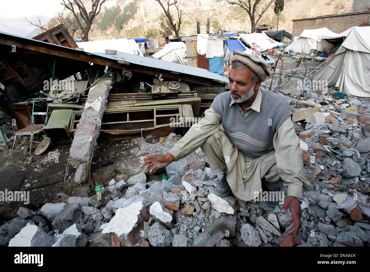 Dec 03, 2005; Balakot, PAKISTAN; Aftermath of Pakistan Earthquake on ...