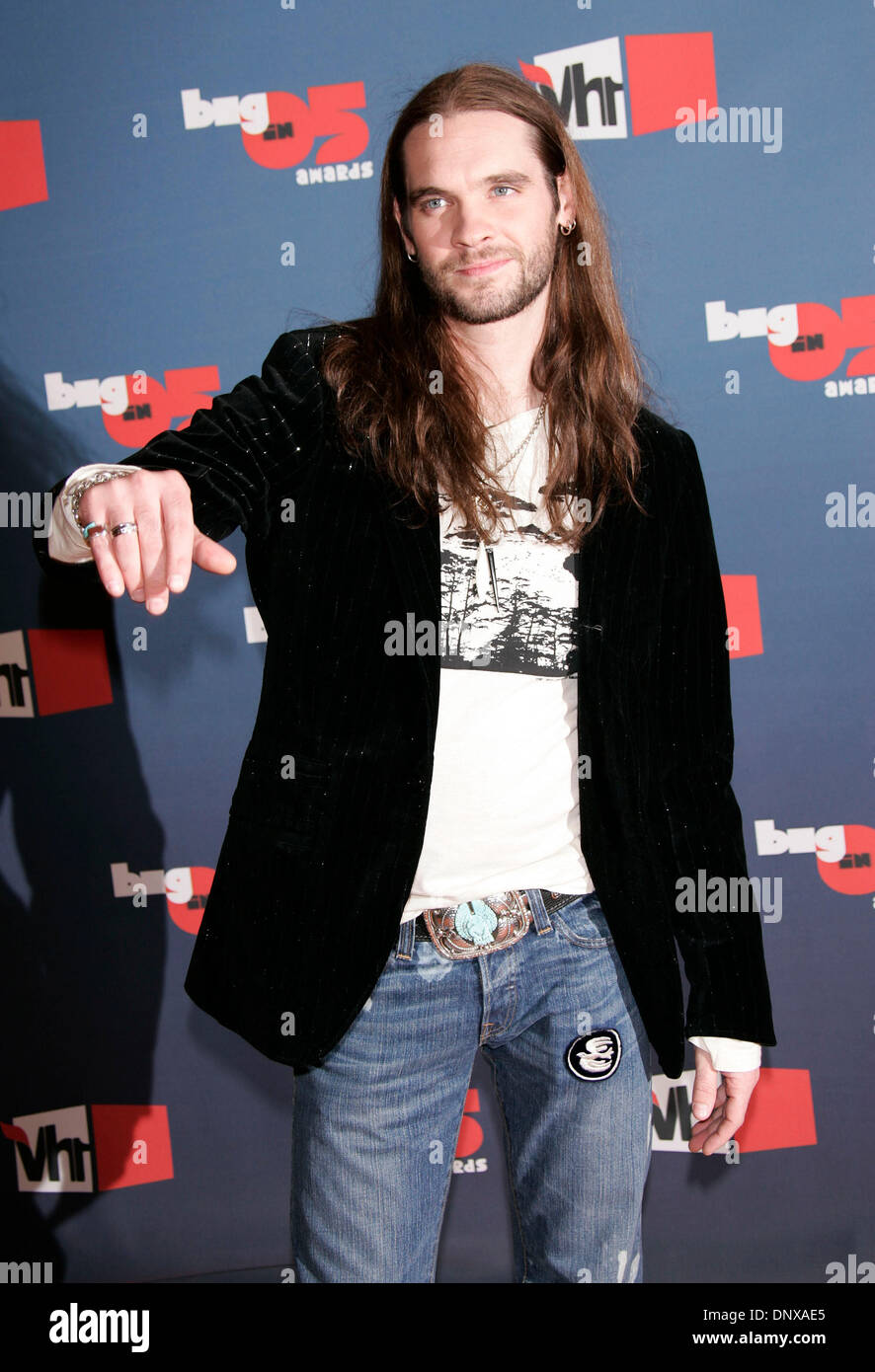 Dec 3, 2005; Culver City, California, USA; Singer BO BICE at the VH1 ...
