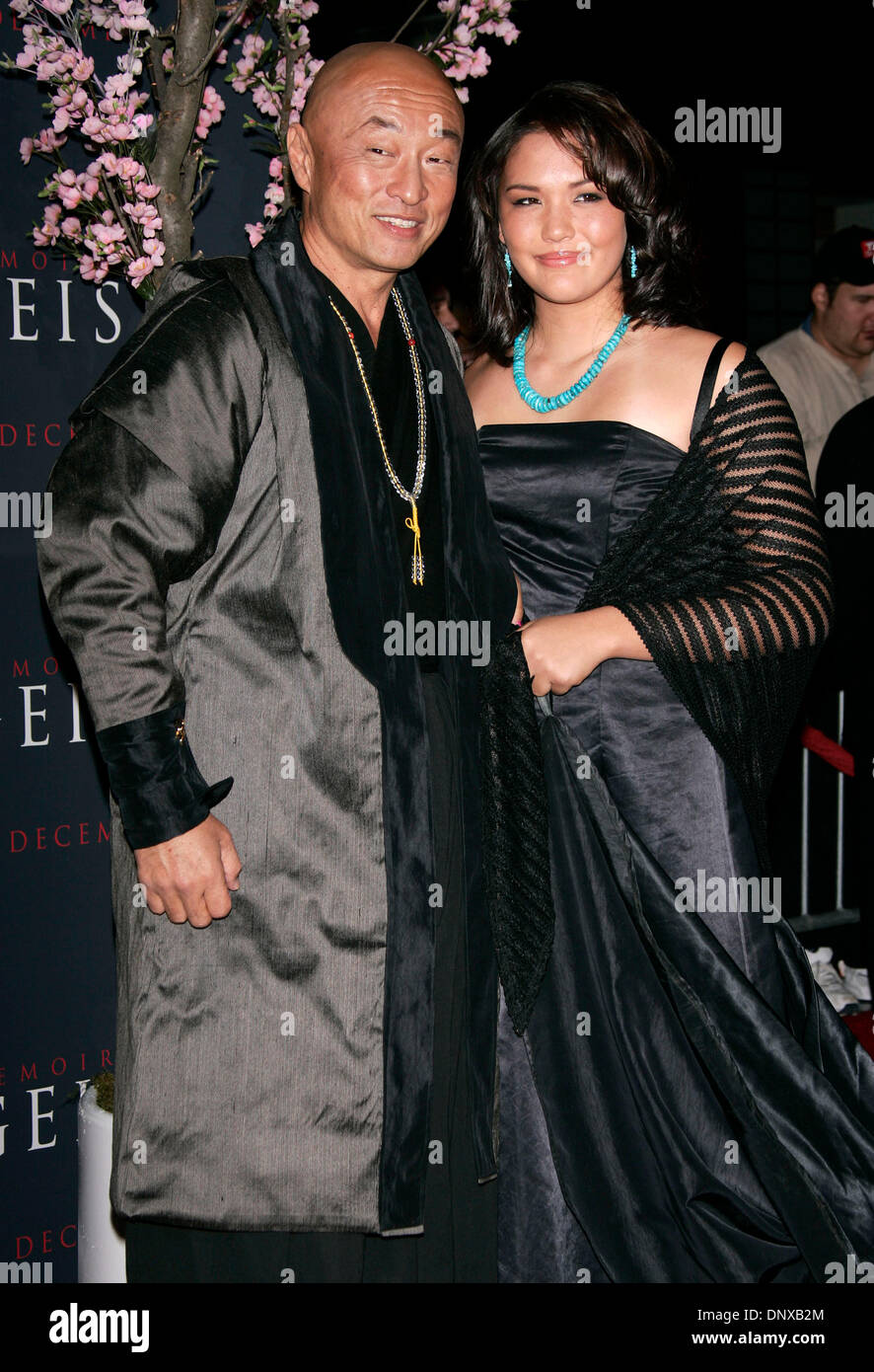 Dec 4, 2005; Hollywood, California, USA; Actor CARY TAGAWA & DAUGHTER ...